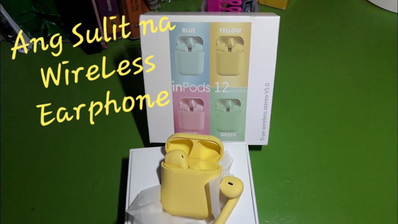 inpods 12S review apple airpods copy (tagalog) - YouTube