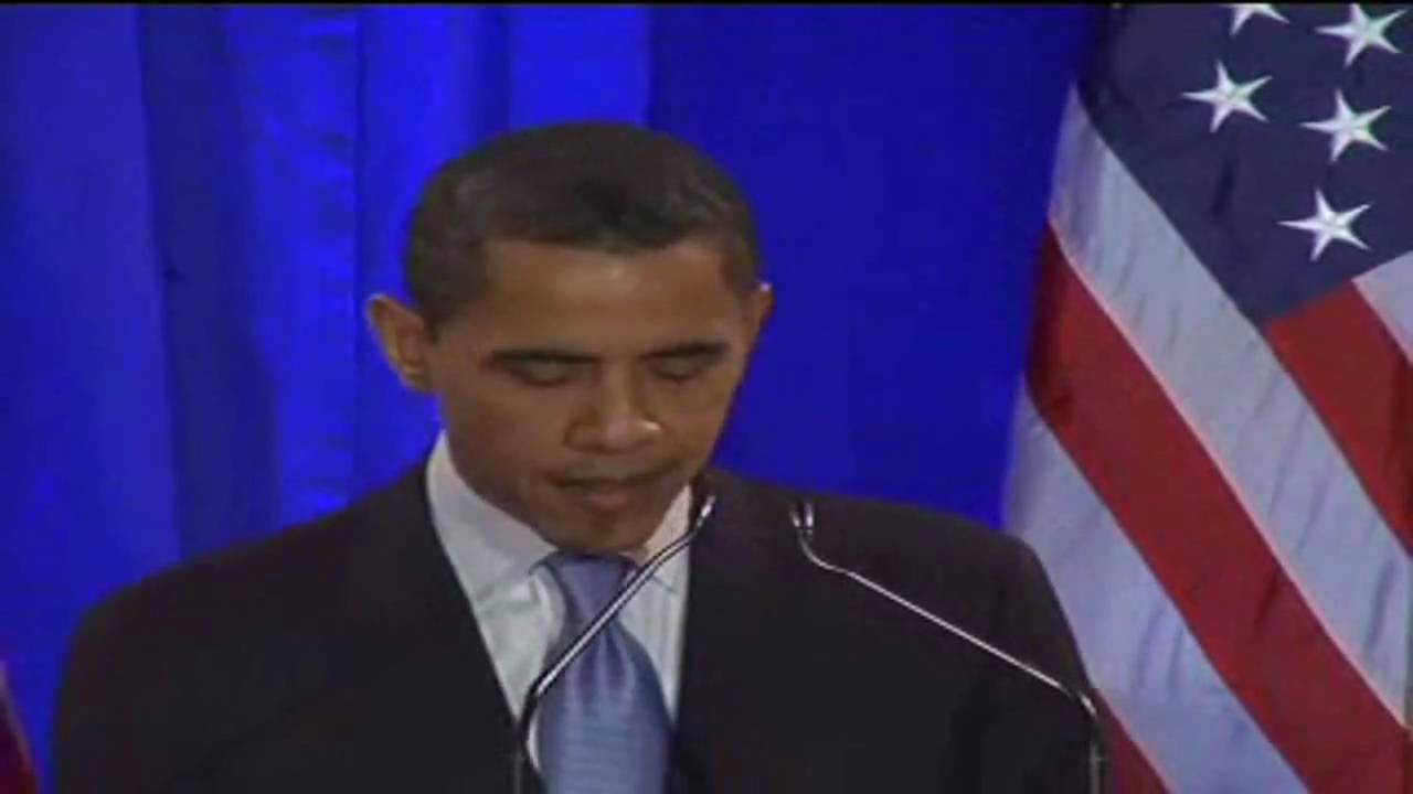 Obama Digital Rap Speech quick edit. - YouTube