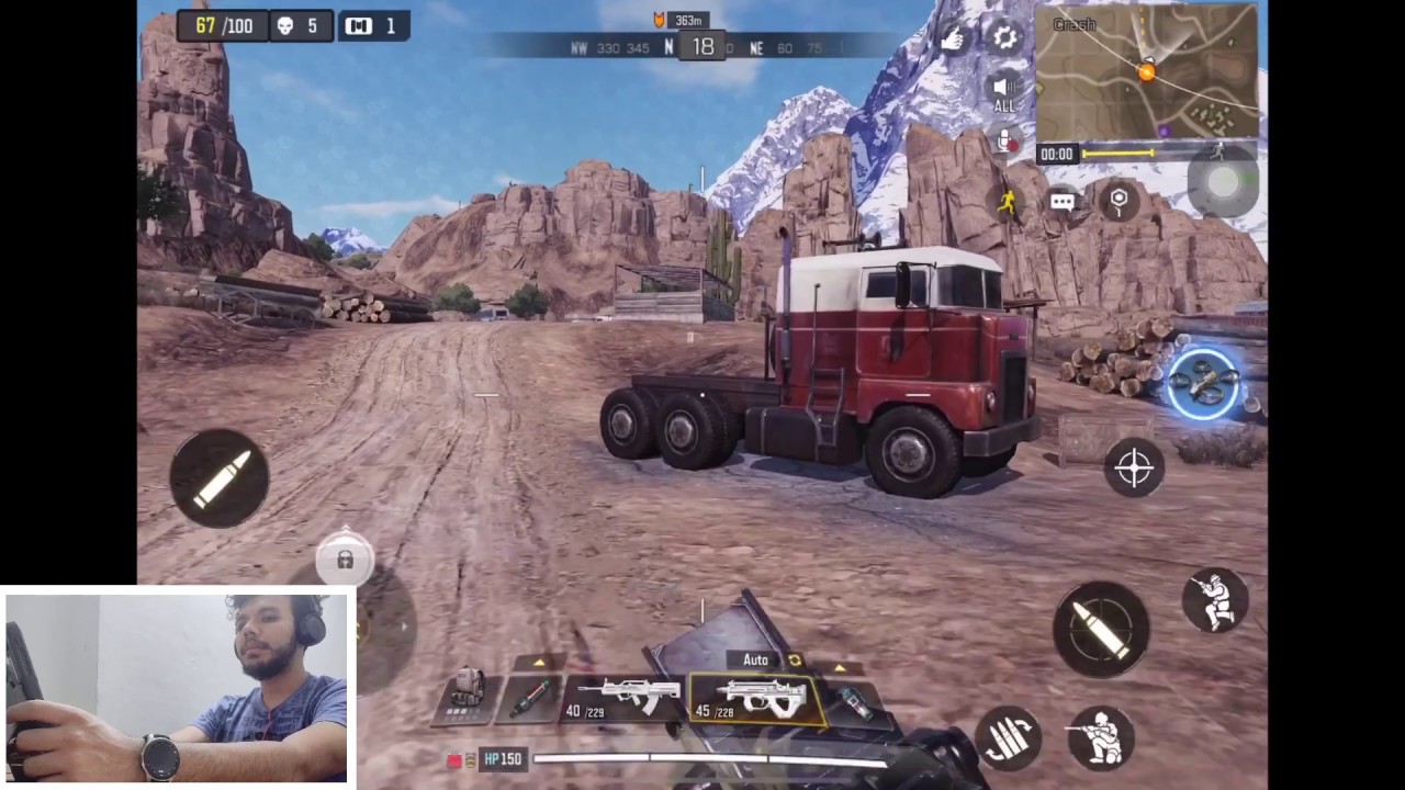 Call of duty mobile iPad Pro gameplay - YouTube