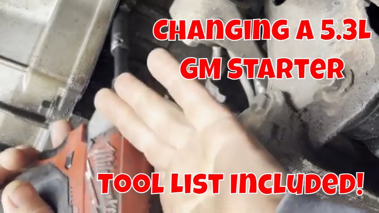 DIY 5.3L Starter Replacement Guide for 2007-2014 Chevy/GMC/Cadillac Trucks | LS-Powered Tutorial ...