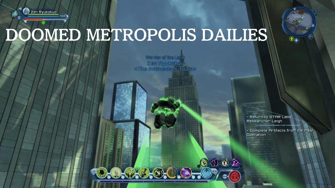 DC Universe Online: DOOMED METROPOLIS DAILIES - YouTube