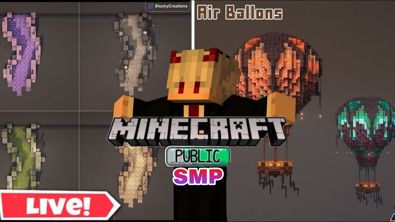 Making holly tree 🌴 in this Minecraft smp live | Hindi - YouTube