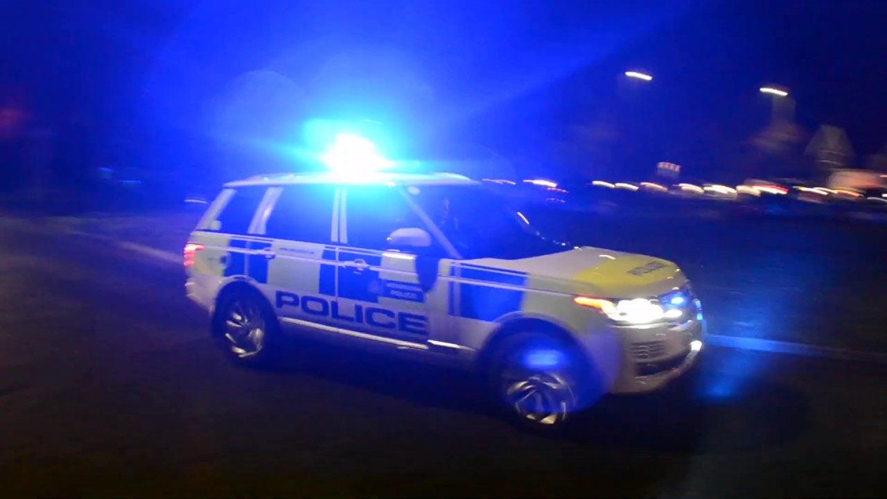 Metropolitan Police Escorting Donald Trump's Presidential Motorcade ...
