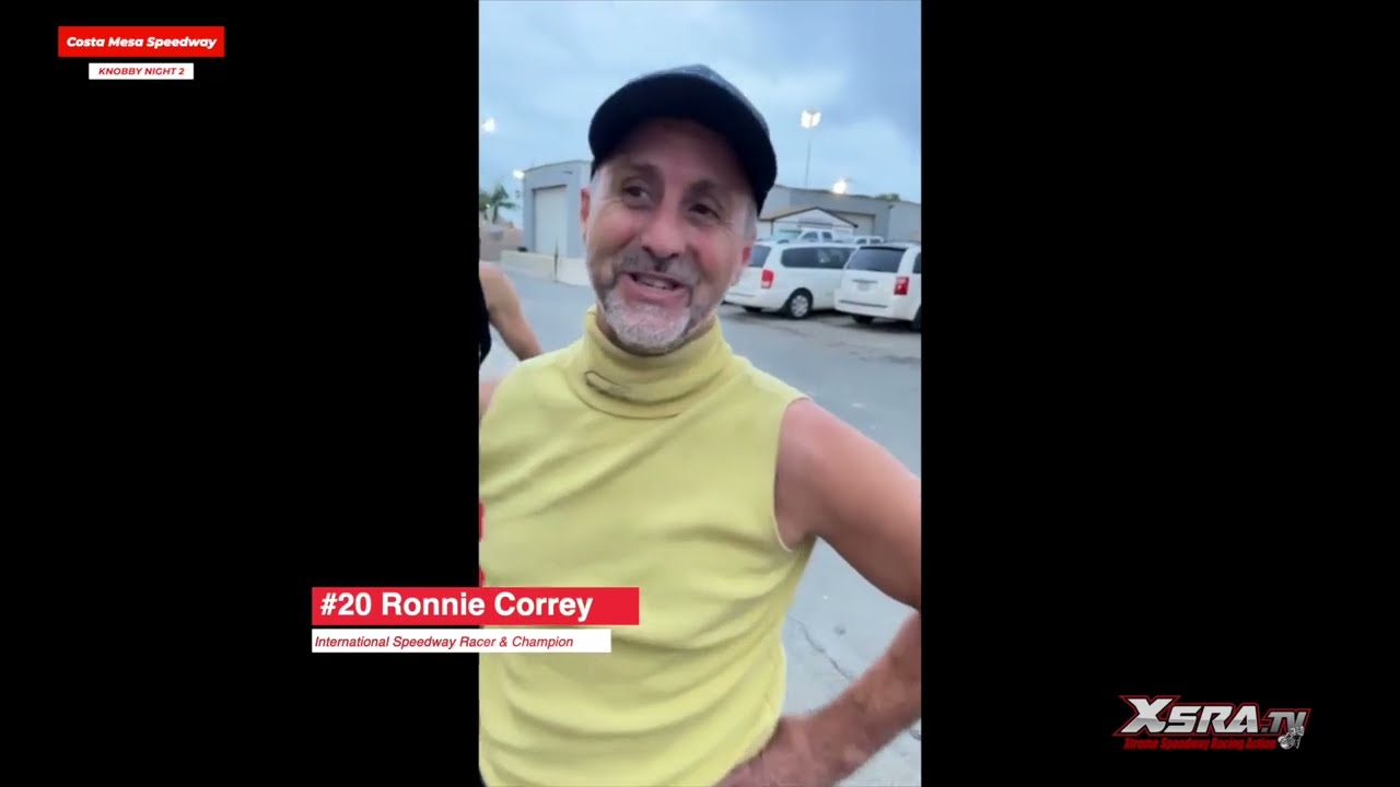 “Rocket” Ronnie Correy Returns to Costa Mesa Speedway - YouTube
