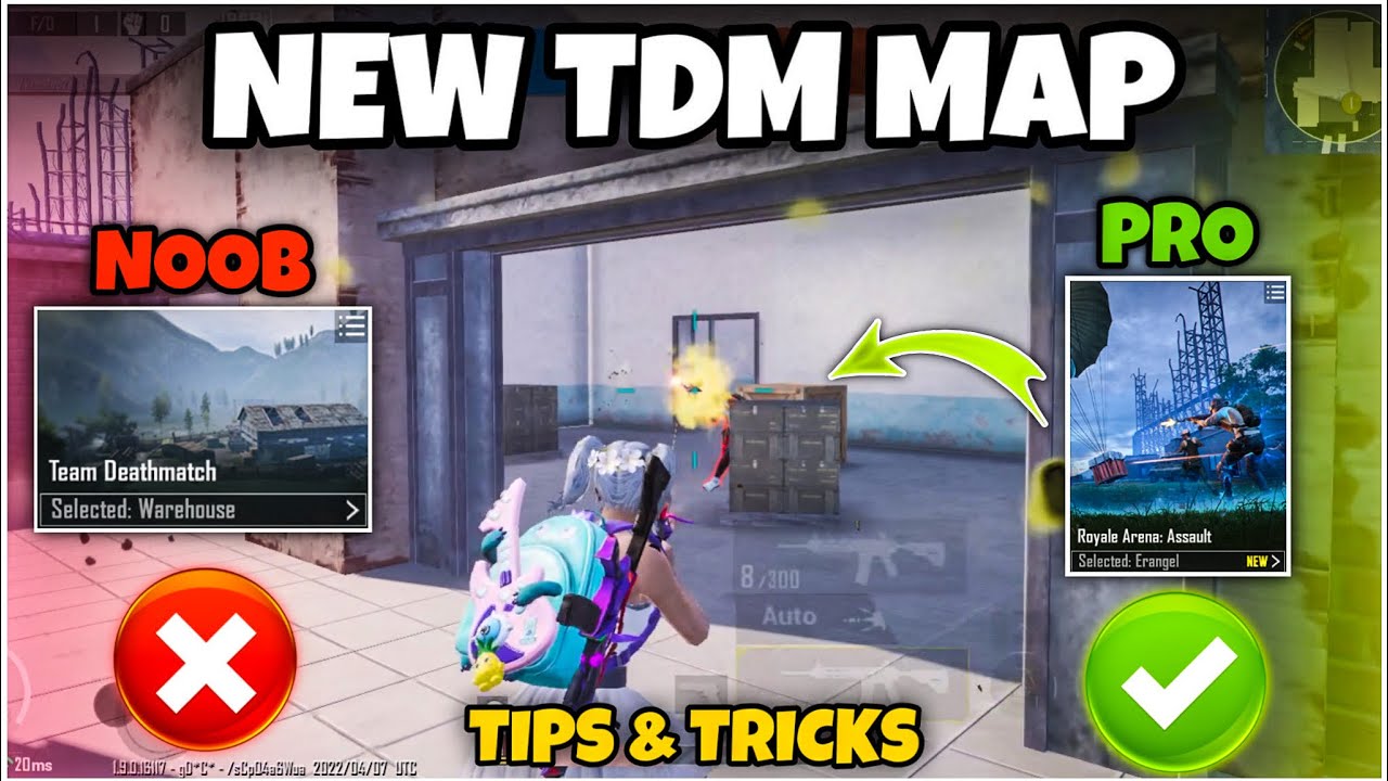 NEW TDM MAP TIPS AND TRICKS TO BE A PRO PLAYER IN BGMI & PUBG MOBILE ...