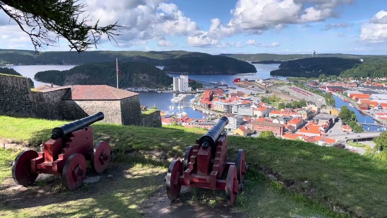 Fredriksten festning i Halden, august 2023 - YouTube