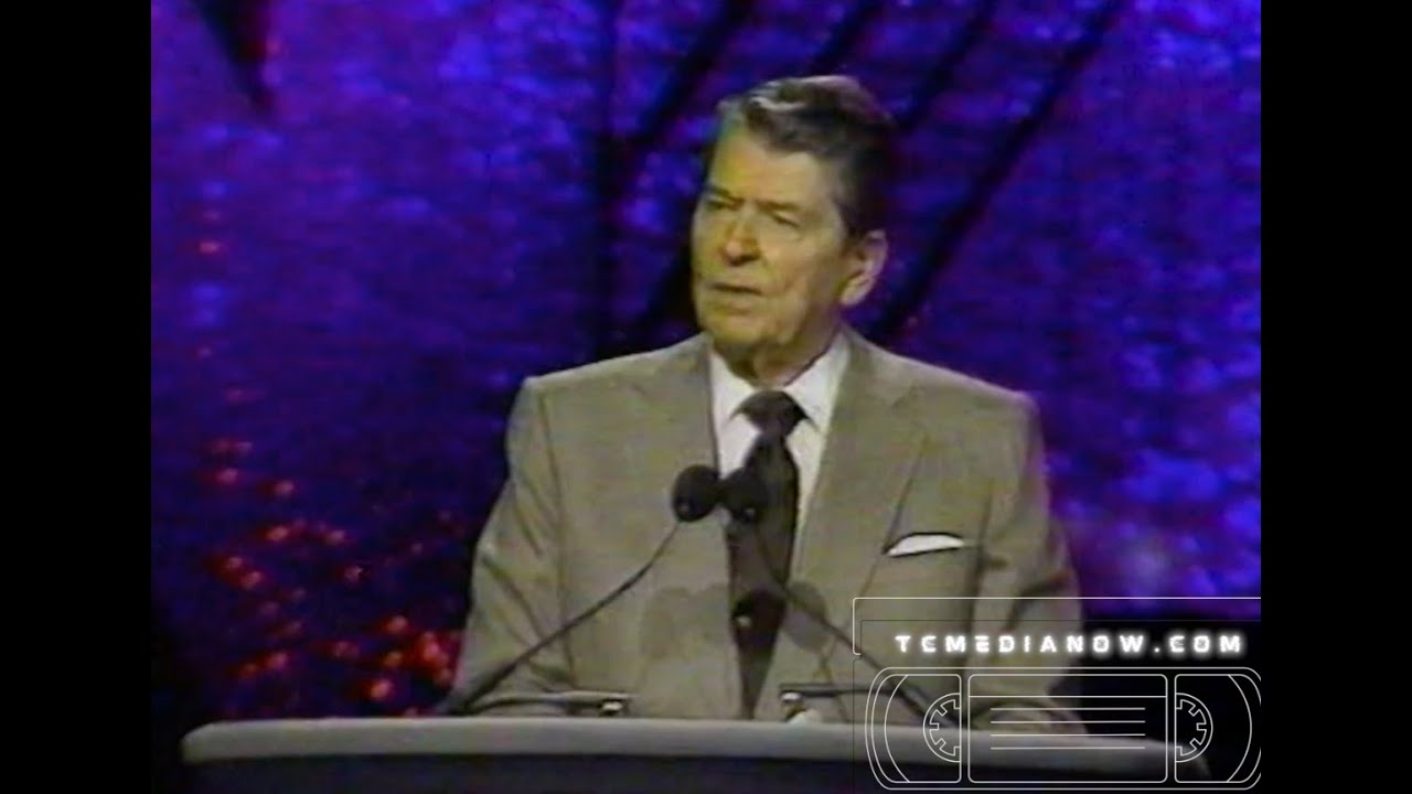 Headline News story on President Ronald Reagan Attack, April 13, 1992 ...