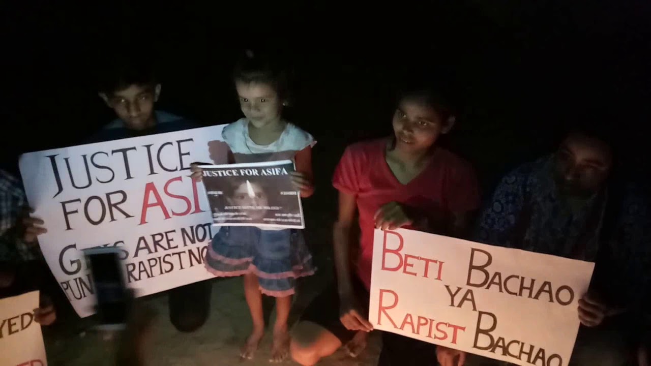 Justice for Asifa - Small girl requesting for Justice to our PM Modi ...