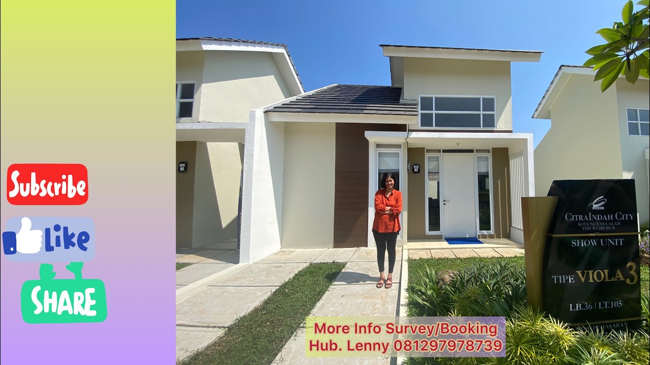 RUMAH PRIMARY | DP 0% | VIOLA | CITRA INDAH CITY | CIPUTRA GROUP - YouTube