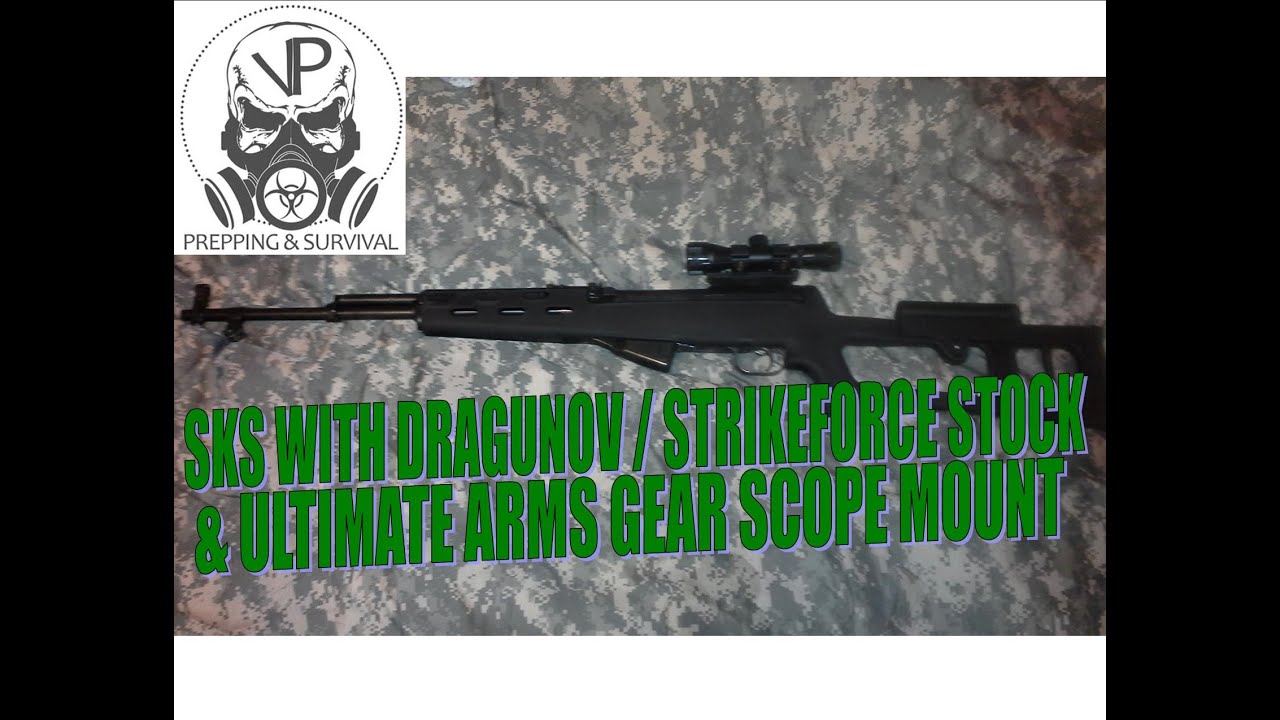 Tactical SKS - The Ultimate SHTF/Zombie/Prepper Rife!! - YouTube