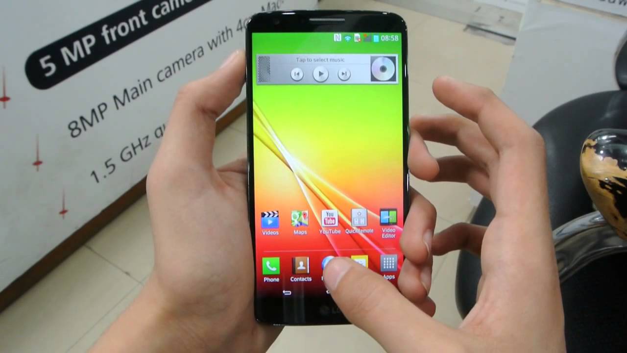 LG G2 Random Touchscreen Problem - YouTube