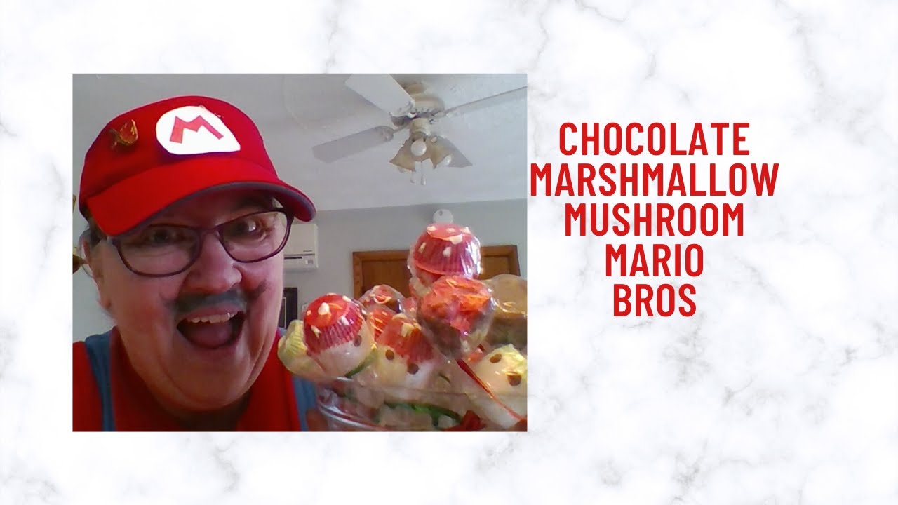 Super Mario Marshmallow Pops