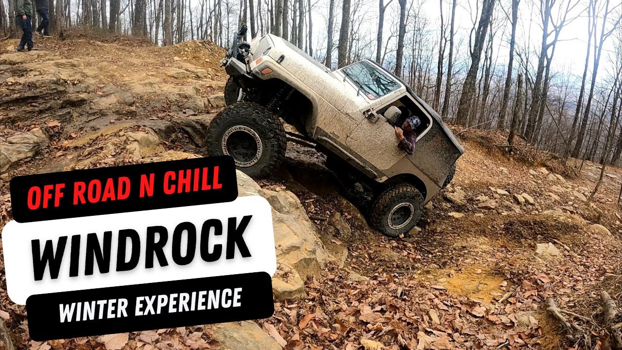 Windrock Park trail 90 with @offroadnchill for their winter experience ...
