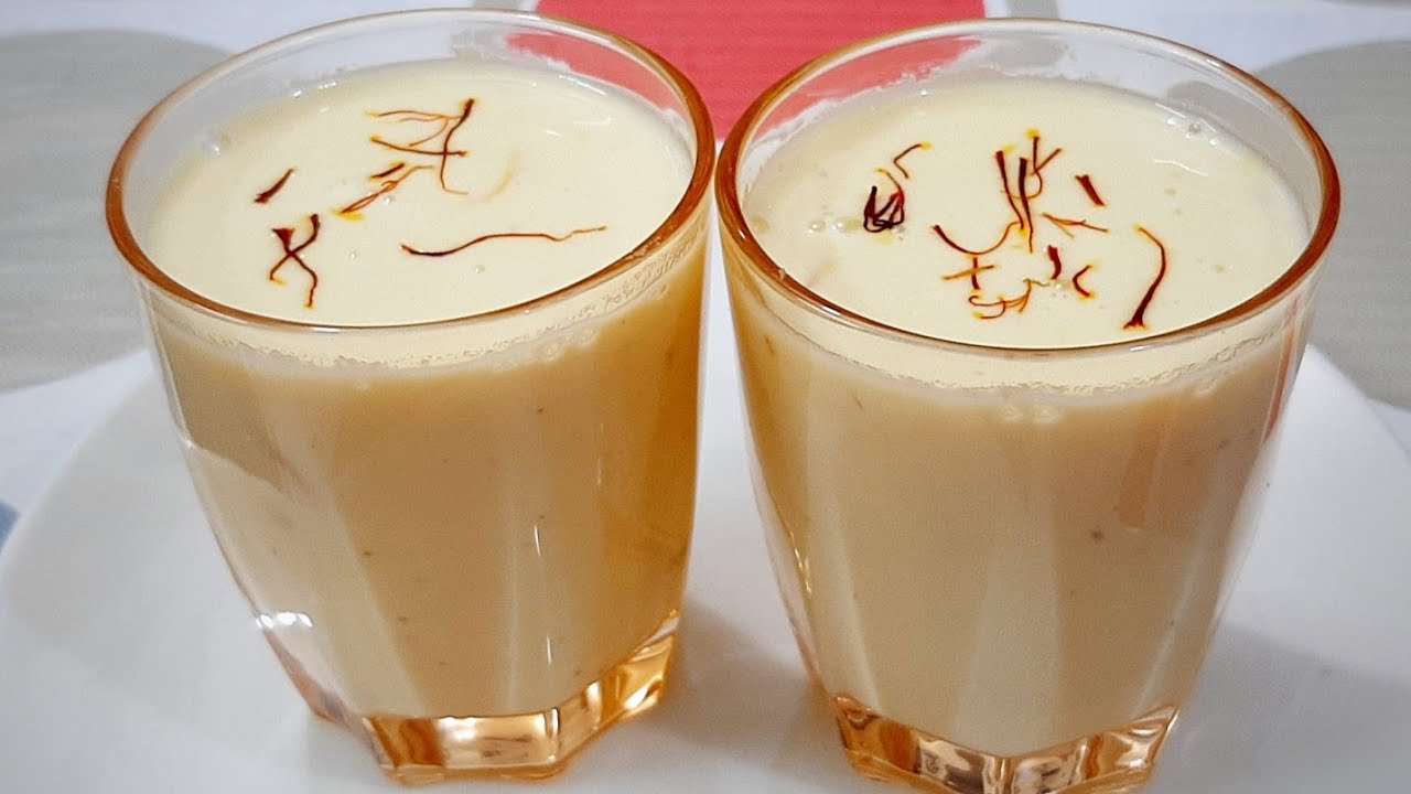 বাদামের শরবত || Almond Milk || Badamer shorbot || simple drinks recipe ...