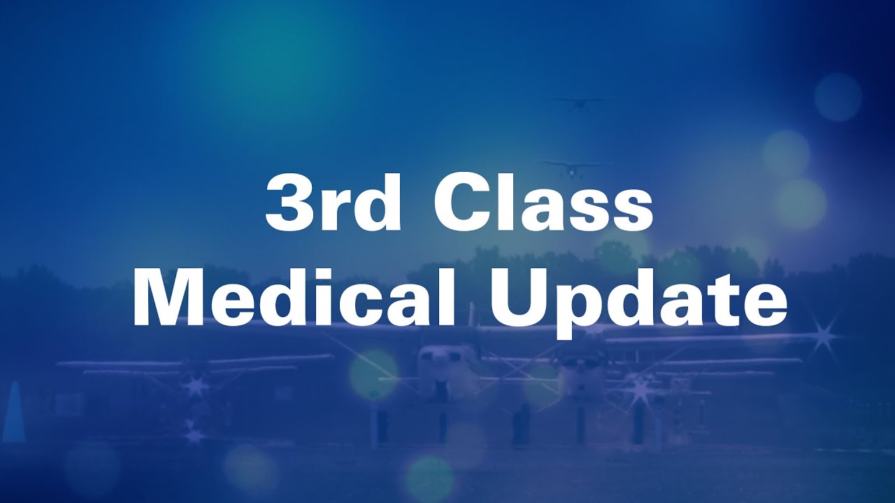 EAA Board Chairman Jack Pelton - Third-Class Medical Update - YouTube