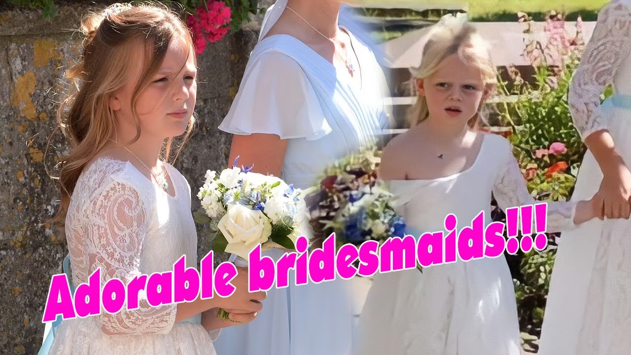 Zara Phillips Wedding Bridesmaids