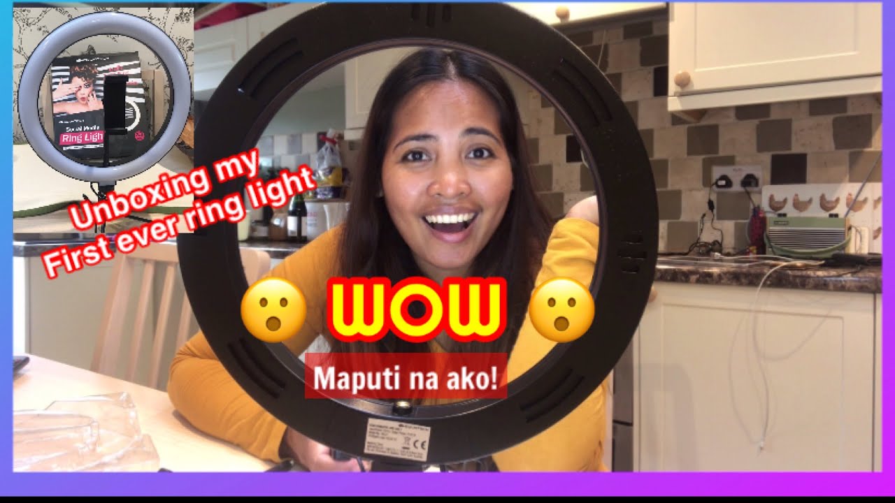 Unboxing my first ever Ring light/ #equatech #ringlight - YouTube