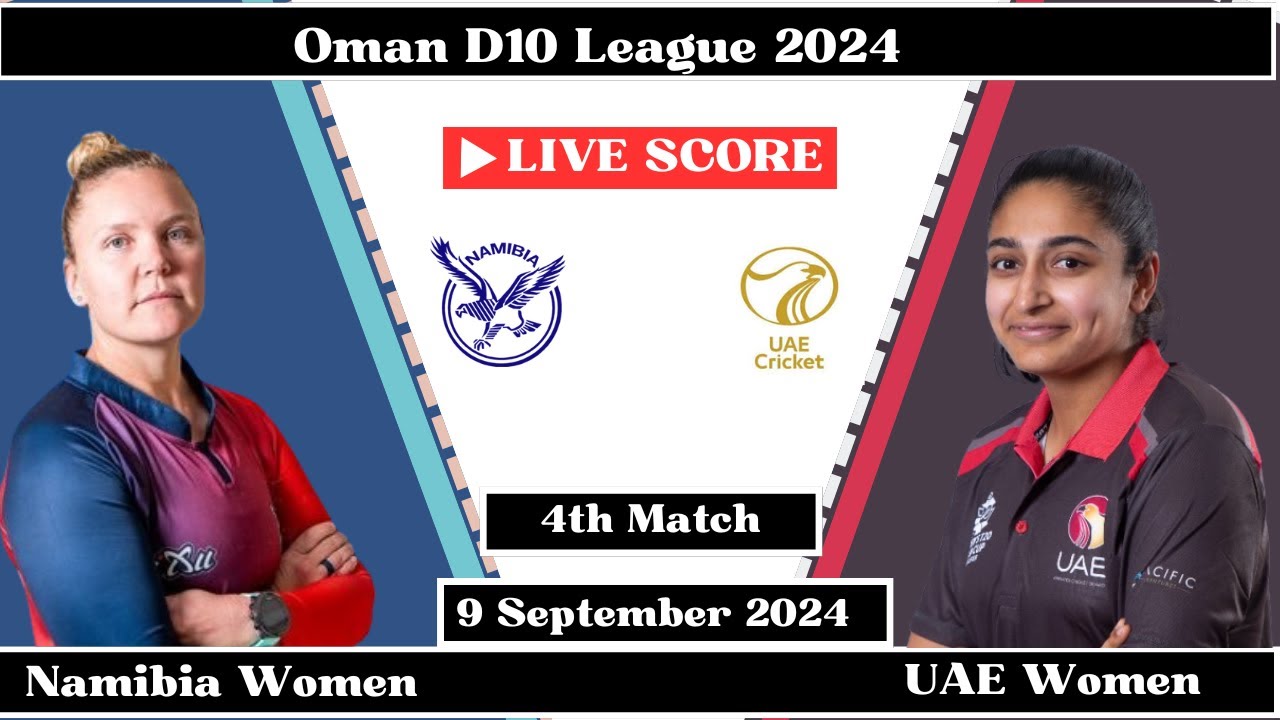 Namibia Women vs UAE Women Live | NAM W vs UAE W Live | Women's T20 Tri ...