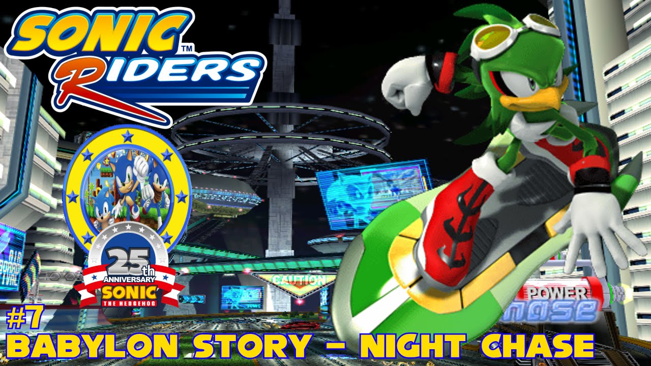 Sonic Riders | Part 7 | Babylon Story | Night Chase | #25YearsOfSonic ...