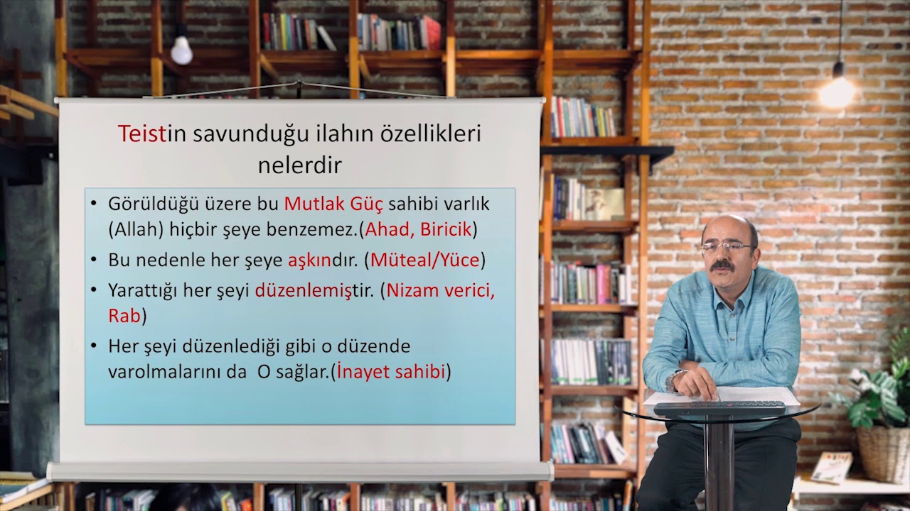 Teizm Nedir? Prof. Dr. Rahmi Karakuş Anlatıyor. | Felsefe Dünyası - YouTube