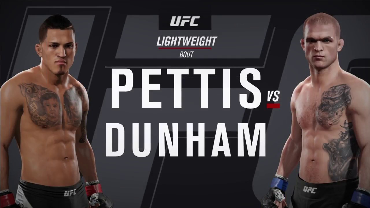 UFC2 Anthony Pettis-Evan Dunham - YouTube