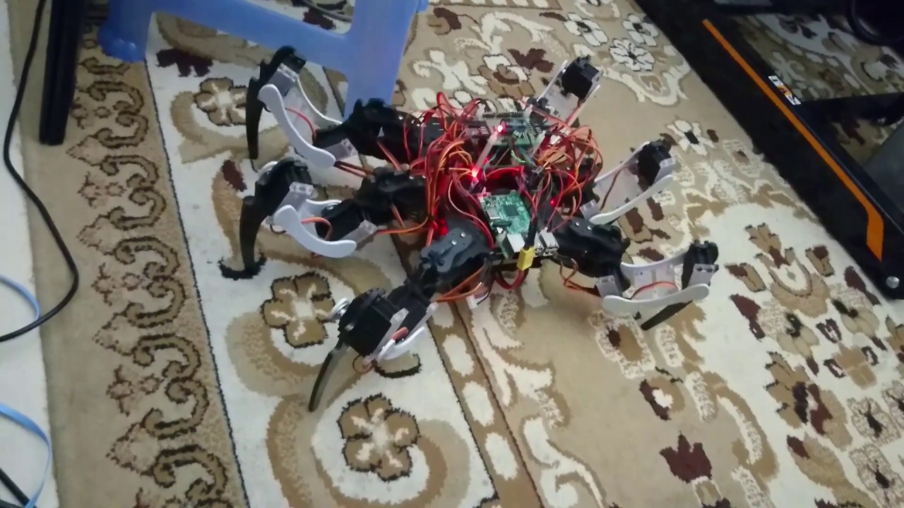 Hexapod Construction for an Robot Stereo Vision and Environment Sensing ...