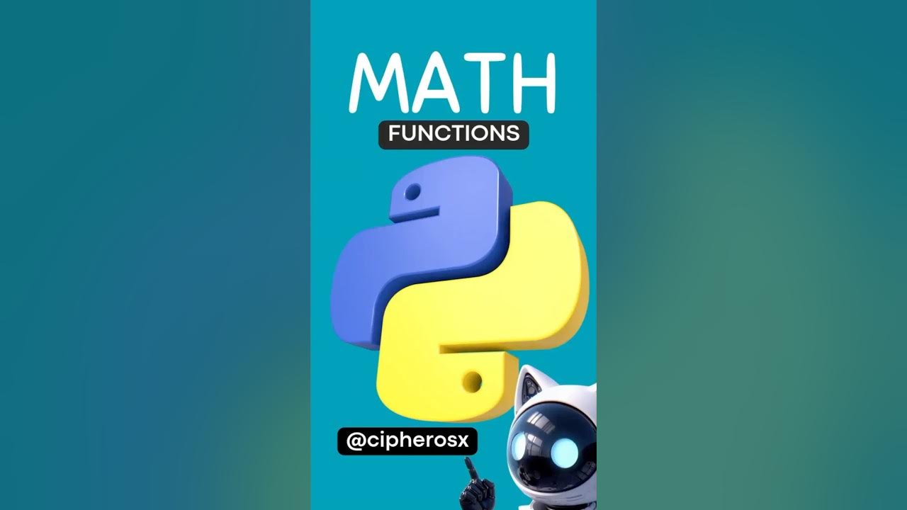 Python Math Functions EXPLAINED (III) #mathematics #coding - YouTube