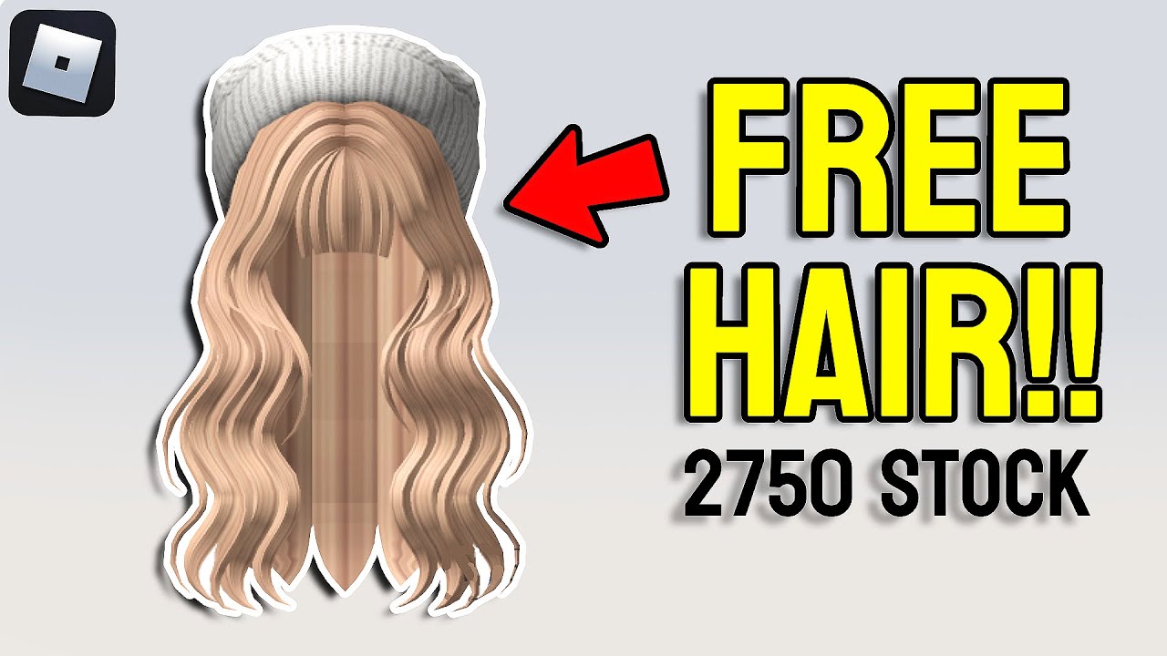 [2750 STOCK!!] GET THIS NEW CUTE FREE LIMITED HAIR ITEM IN ROBLOX ...