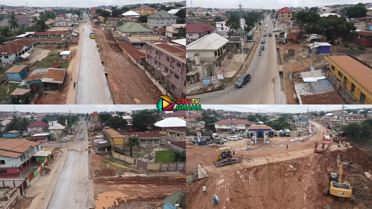 New Moshie Zongo Road Asphalting and Bridge Construction Project Update ...
