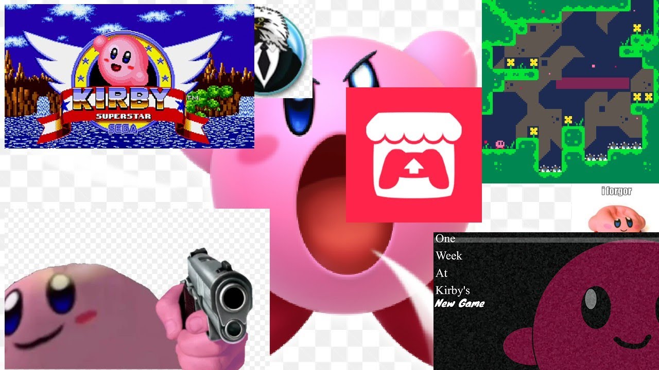Some Random Kirby Fan-Games I Found And Put Into One Video - YouTube