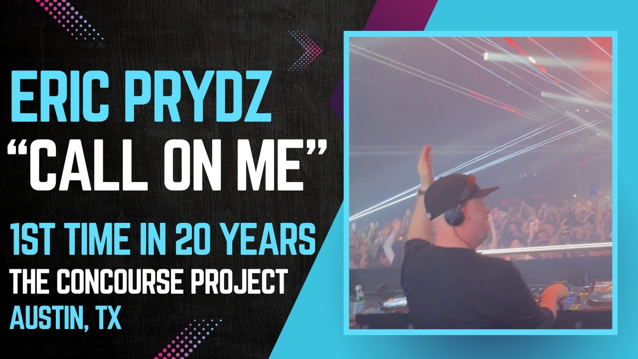 Eric Prydz Plays "Valerie" to "Call on Me" - 1st Time in 20 Years at ...
