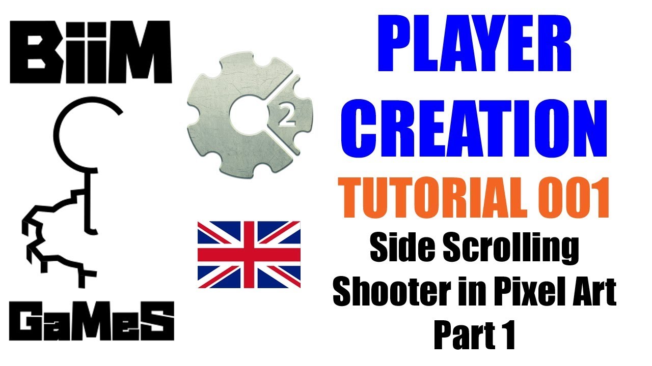 Construct 2/3 - Tutorial 001 - Side Scrolling Shooter (Pixel Art) Part ...
