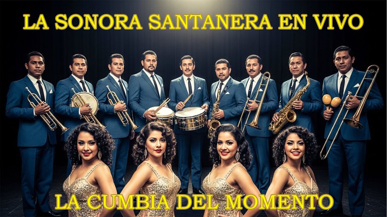 💥 La Sonora Santanera EN VIVO | Cumbia Sin Parar con Invitados ...