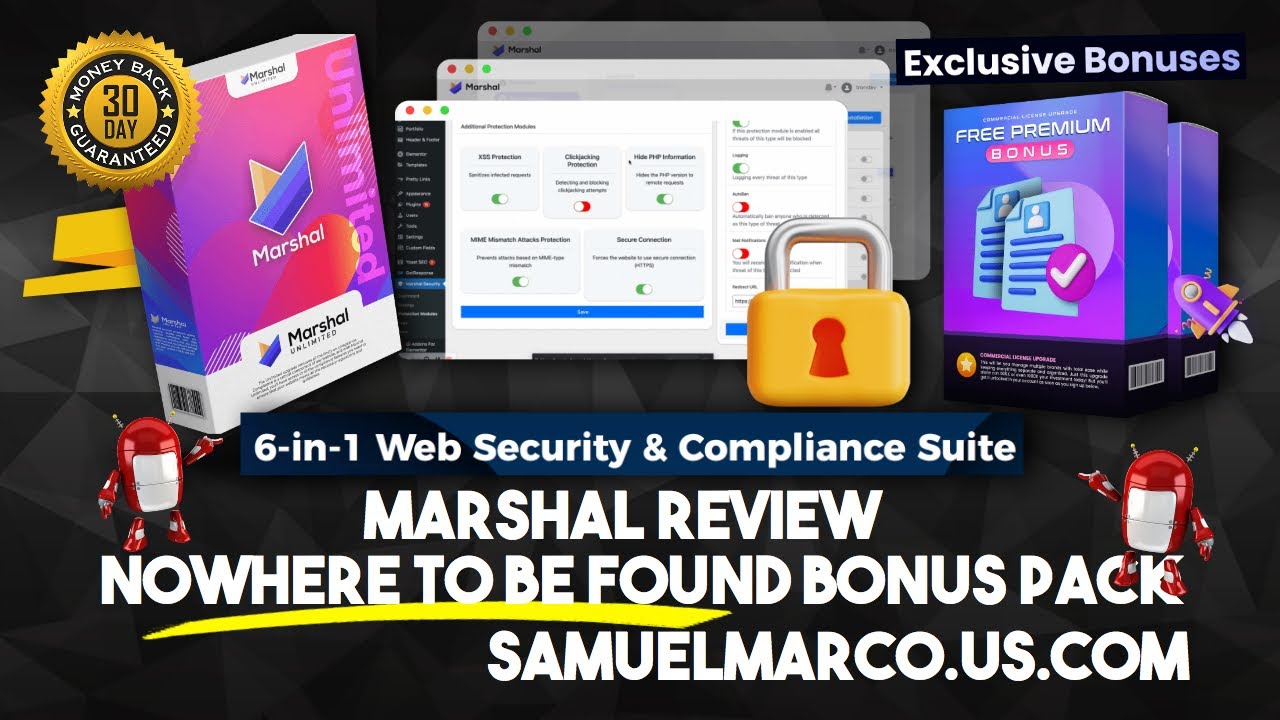 Marshal Review - All-in-1 Marshal Review Web Security, Compliance & SEO Solution - Marshal OTO ...