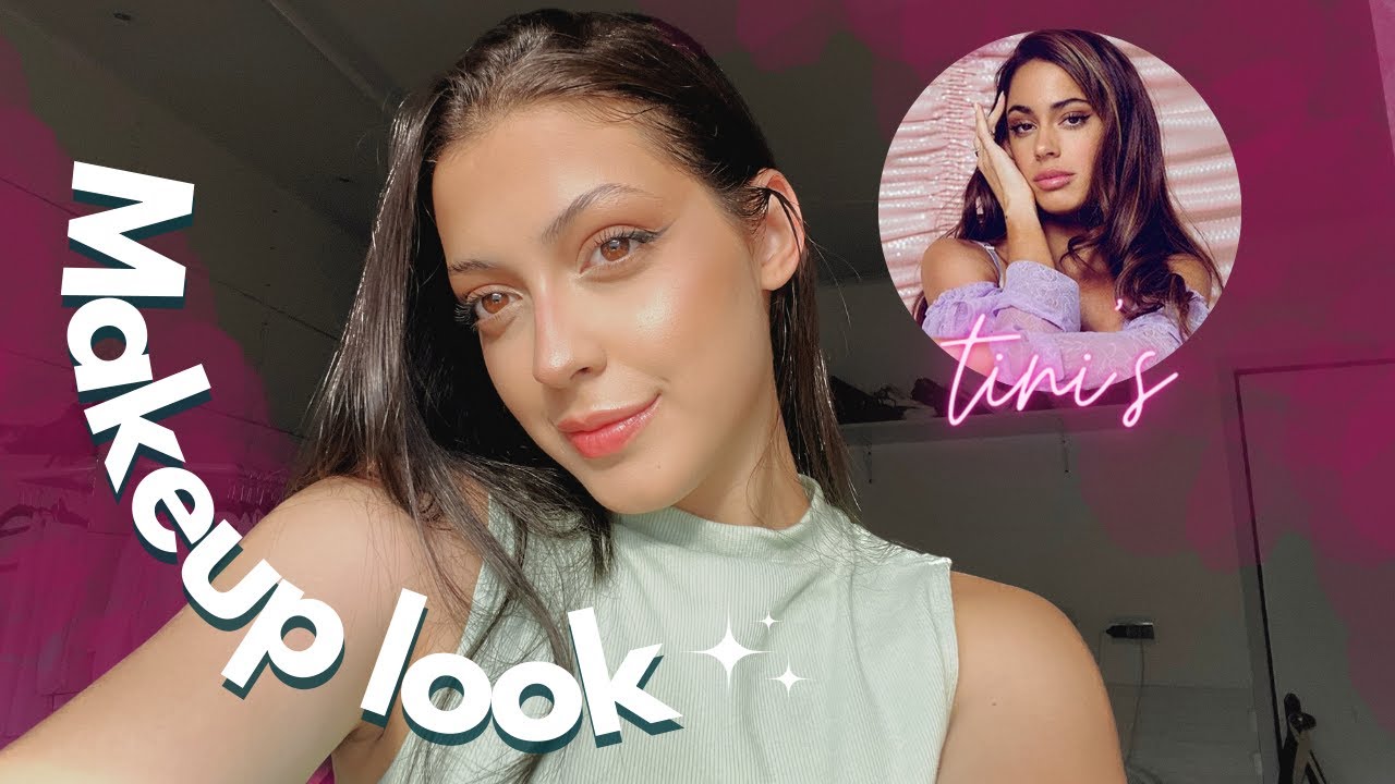 Tini's inspire makeup look - YouTube