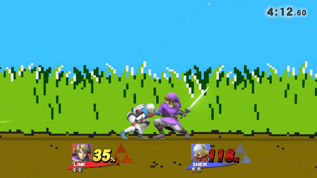 Link vs Sheik - YouTube