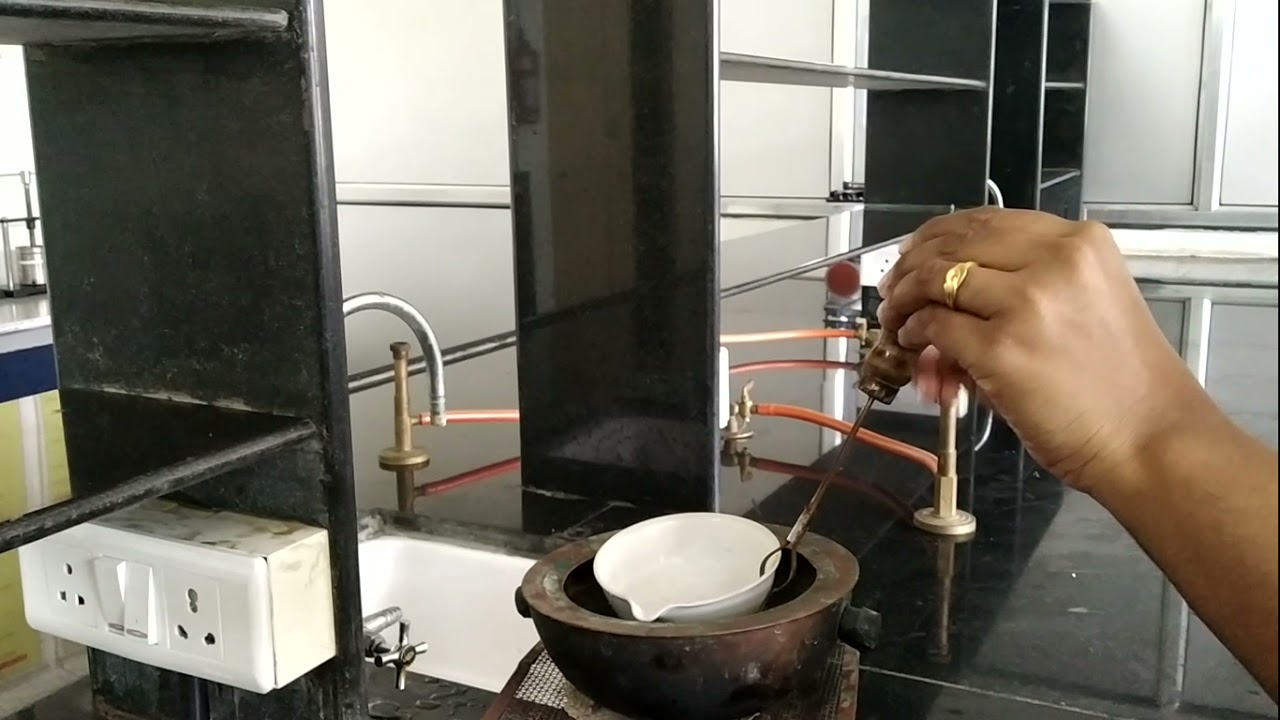 EXPT. NO. 66 - TO PREPARE AND SUBMIT ZINC OXIDE AND SALICYLIC ACID ...