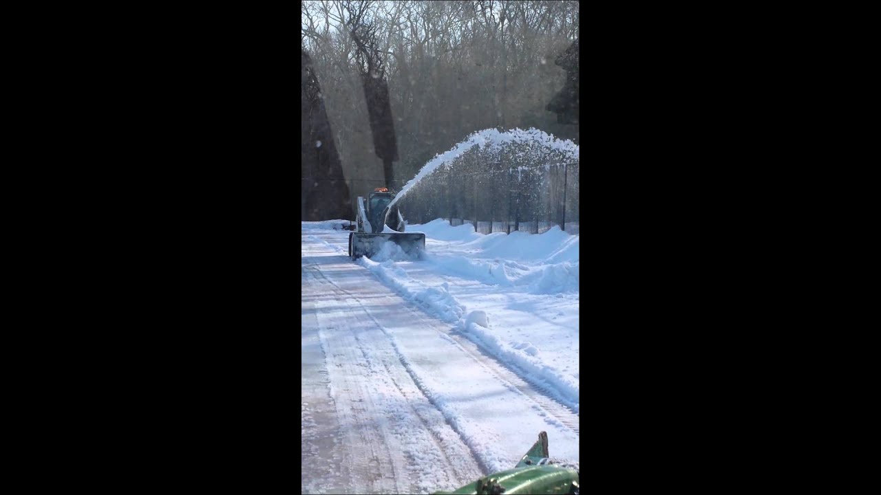 Deere Frontier SB2176 and Bobcat SBX240 - YouTube