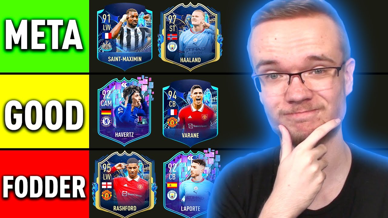 Premier League Tots Tier List ⚡️🏴 Youtube