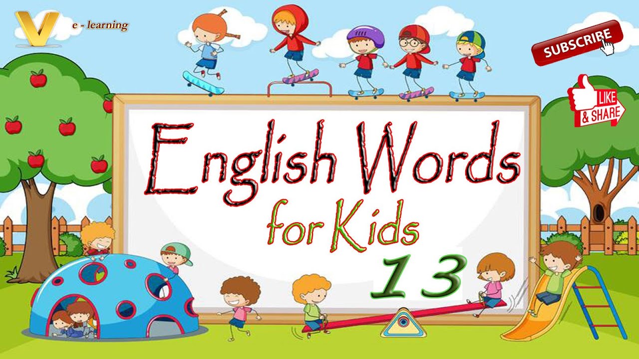 English Words Reading Practice | Work sheet No 13 - YouTube