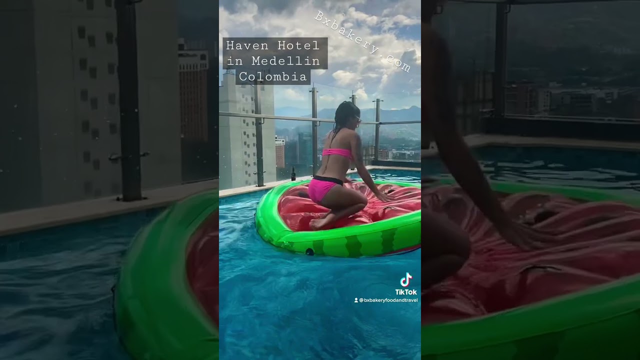 Our Stay At The Haven Hotel In Medellin Colombia Youtube