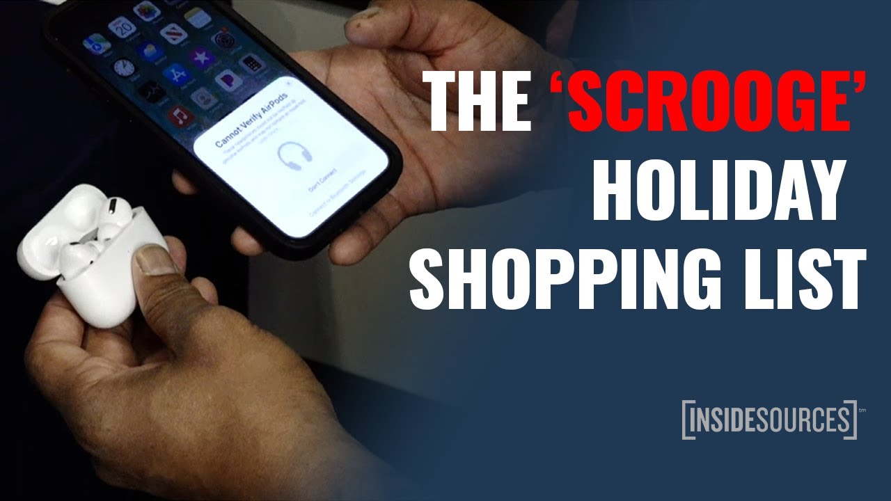 The ‘Scrooge’ Holiday Shopping List - YouTube