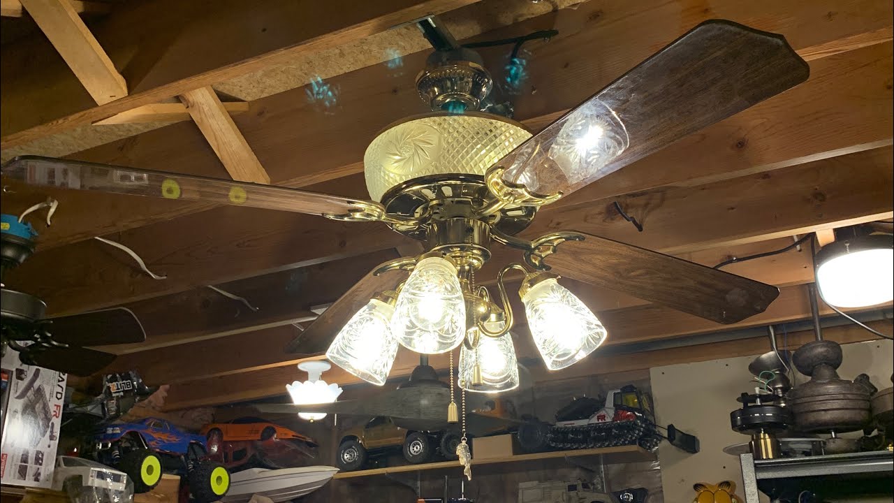 NEW FAN: Bahama Lighted Housing ceiling fan - YouTube