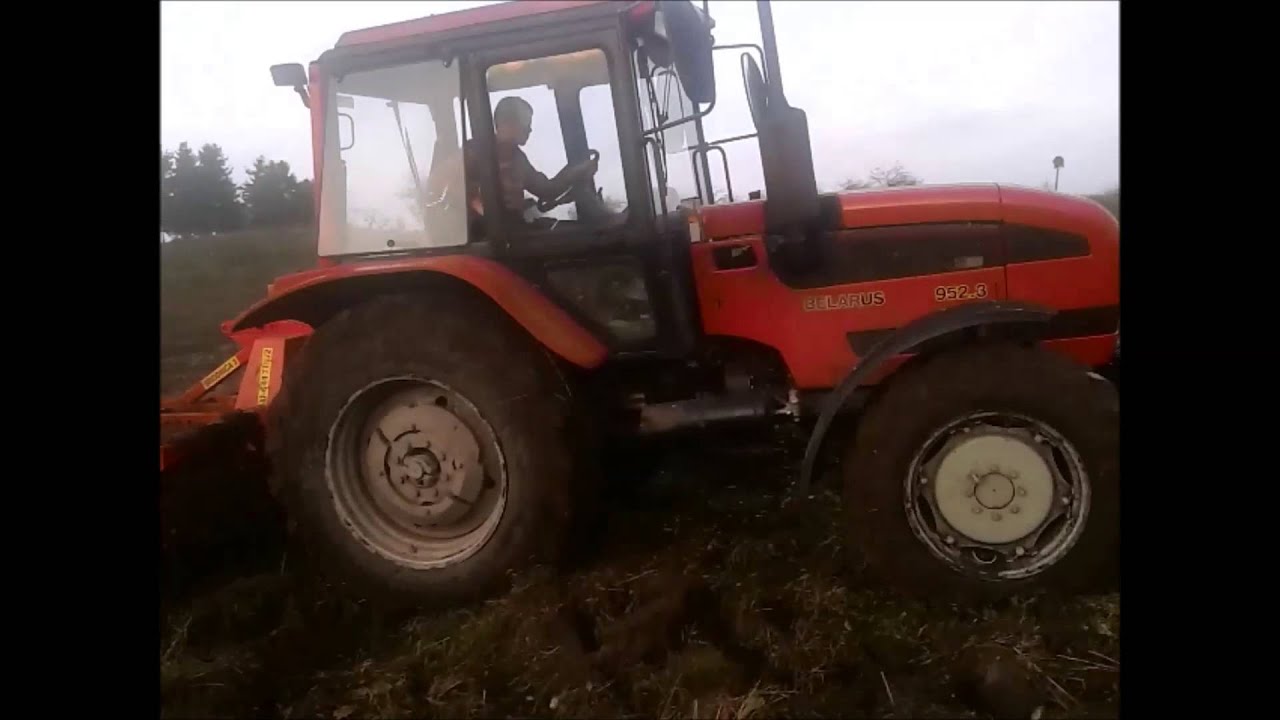 Mtz 952.3 work - YouTube
