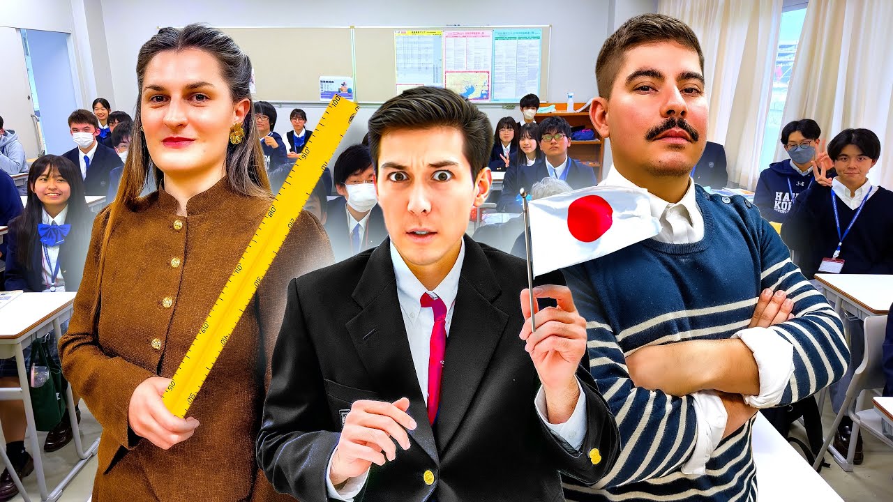 J'emmène des profs français 🇫🇷 découvrir un lycée au Japon 🇯🇵 - YouTube