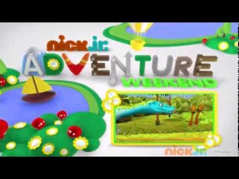 Nick Jr UK - Adventure Weekend Continuity and Ident 10-08-13