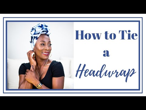 How to Tie a Headwrap/Turban