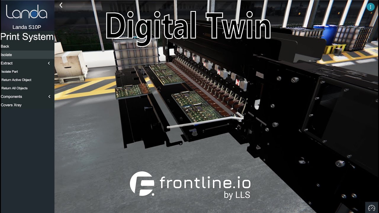 frontline.io Digital Twin Functionality @Landa - YouTube