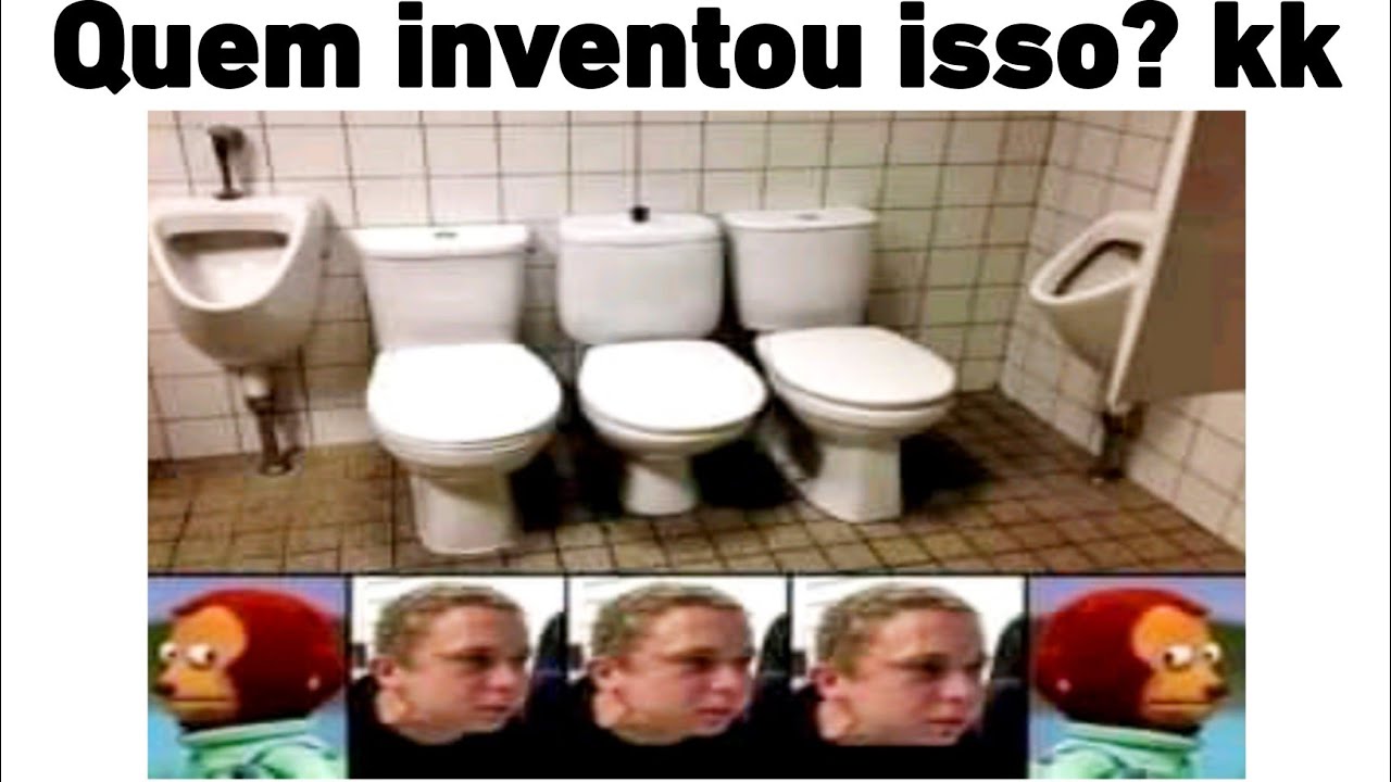 MEMES EM IMAGENS ENGRAÇADAS #408 // BANHEIRO DIFERENTE - YouTube