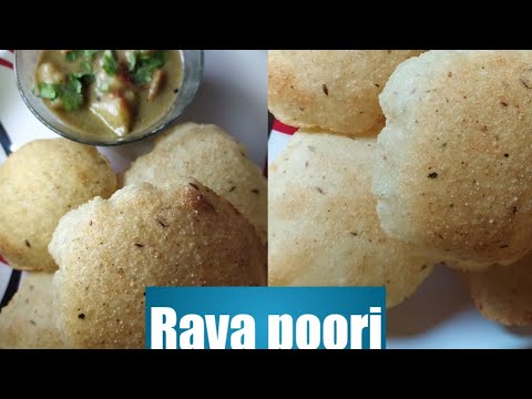 Semolina Poori | Sooji Ki Poori | Easy Recipe - YouTube
